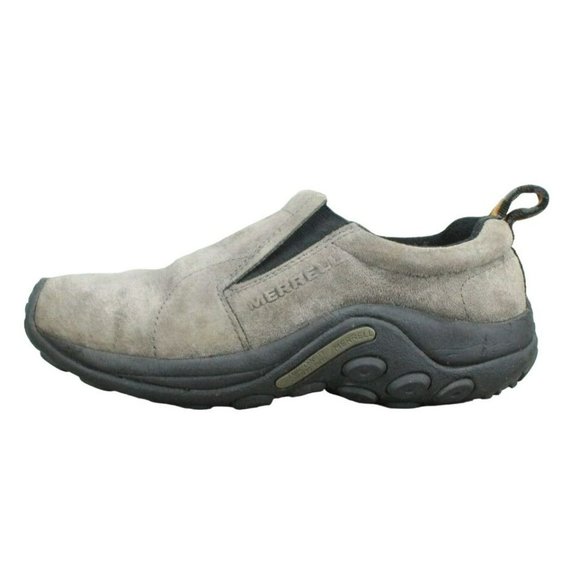 Merrell | Shoes | Merrel Jungle Moc Brown Suede Slip On Casual Shoes ...